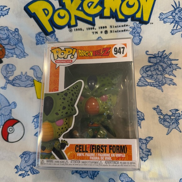 Funko | Toys | Funko Pop Dragon Ball Z Cell St Form 947 | Poshmark